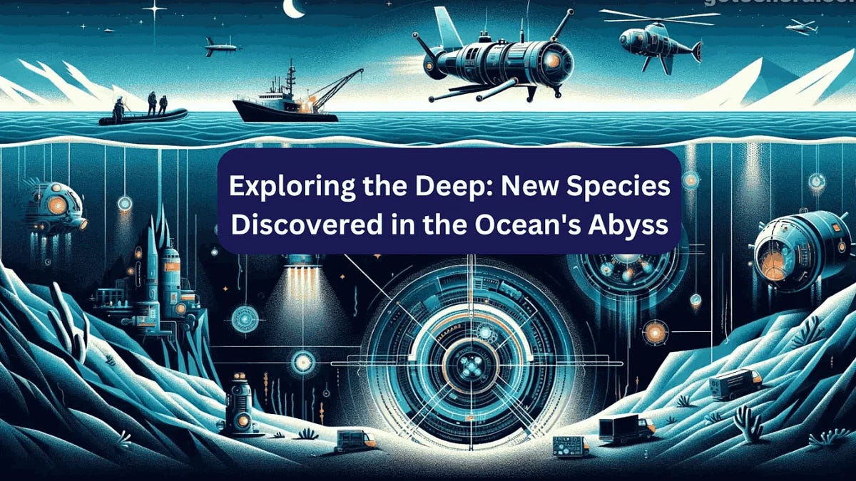 Exploring the Deep New Species Discovered in the Ocean’s Abyss | by ...