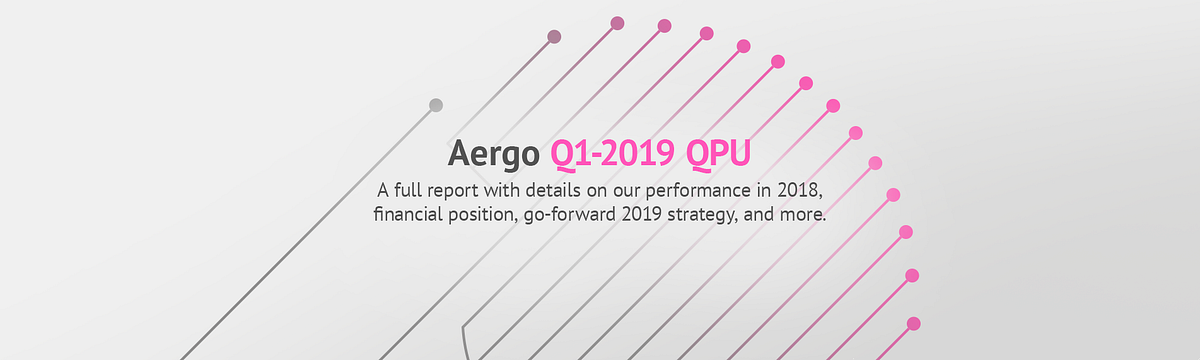 Releasing The Aergo Quarterly Project Update For Q1 2019 By Phil Zamani Aergo Blog Medium