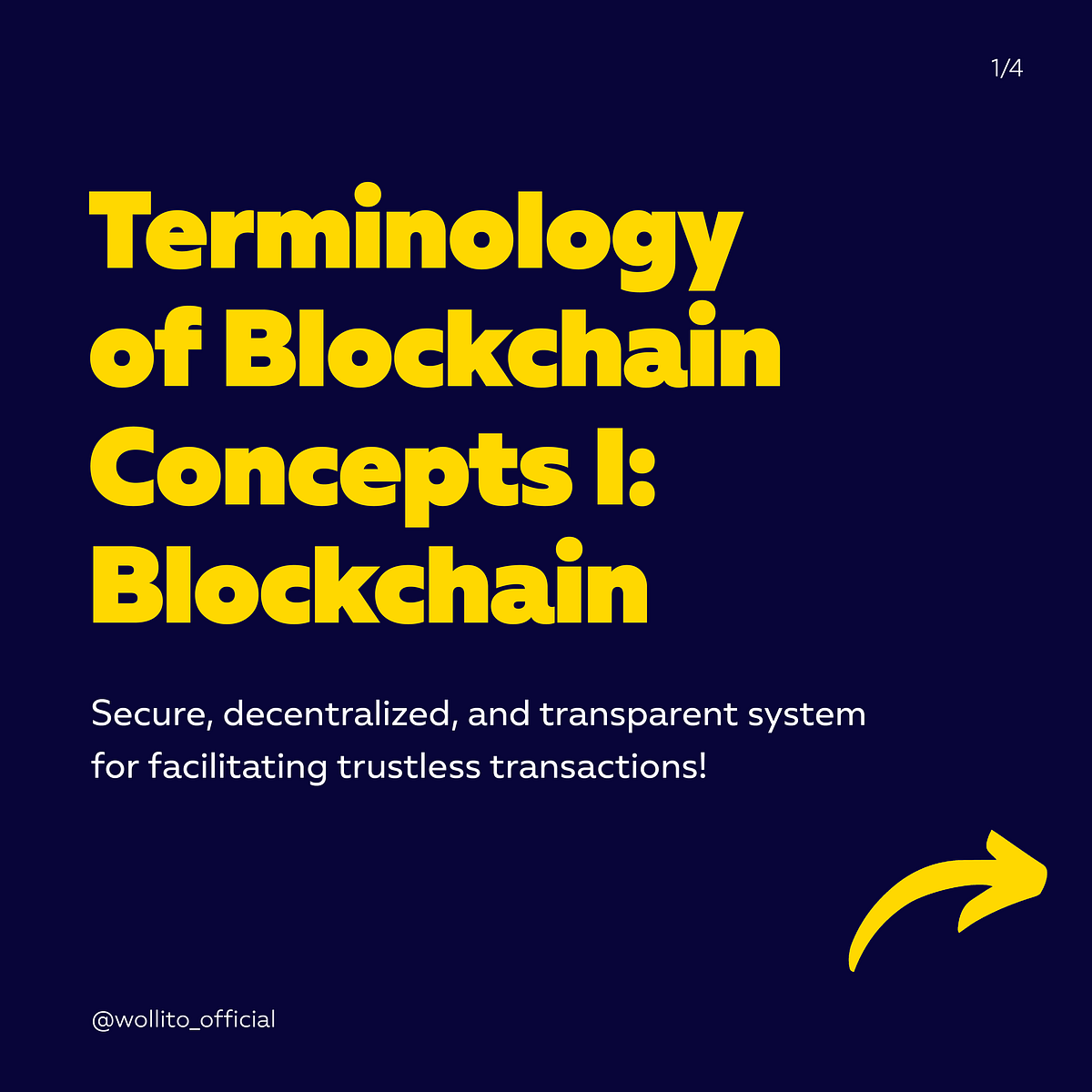 Understanding Blockchain Concepts and Terminology Part 1 Follow us to learn more. Sign up today ...