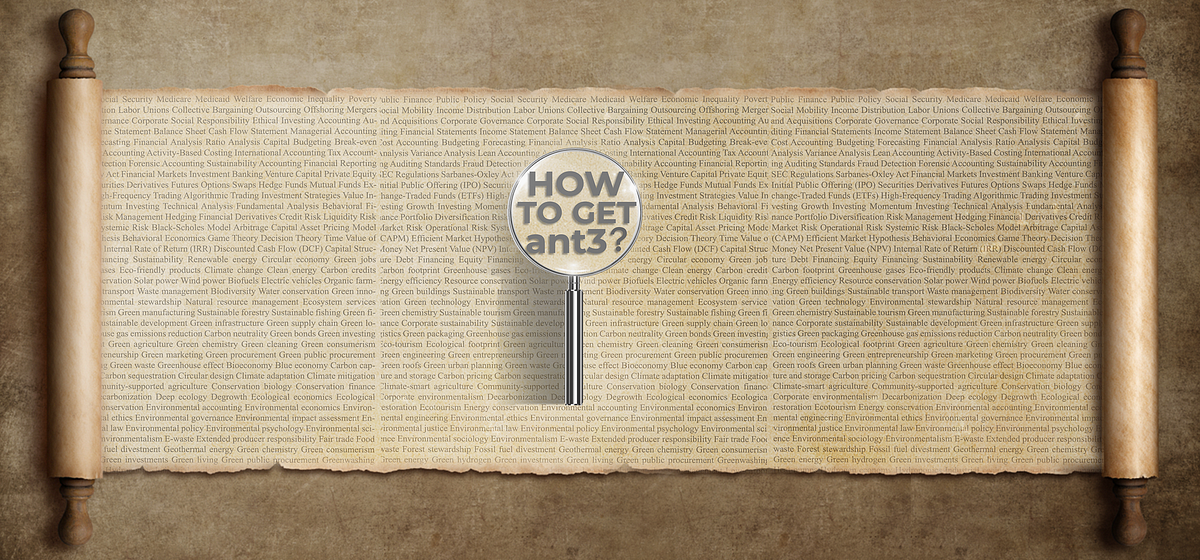 How To Get ant3?. ant3 is a large ecosystem, and to join… | by ant3 ...