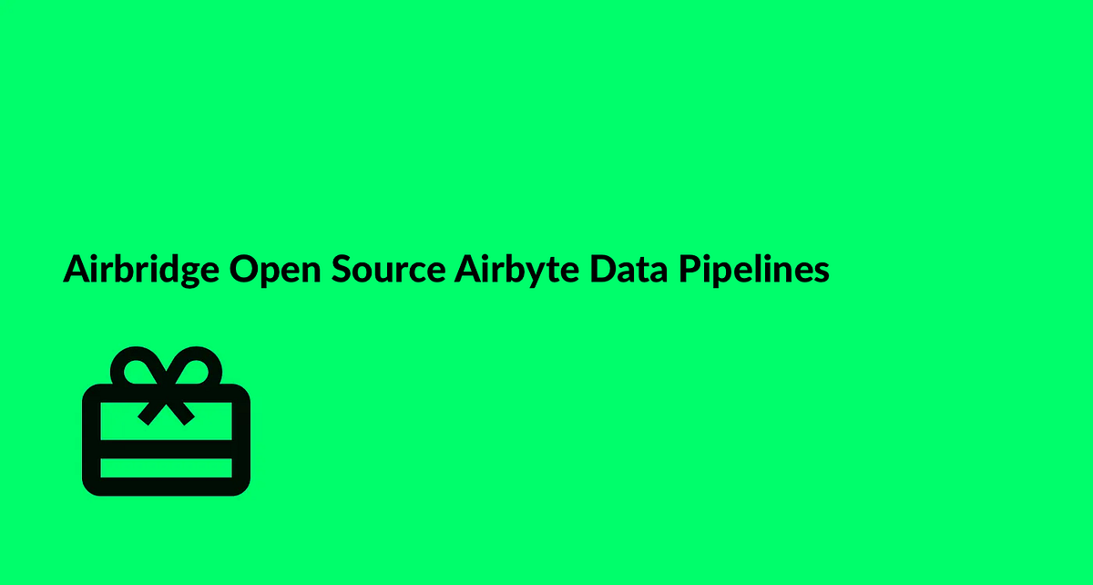 Configuration Based Airbyte Connector Using Airbridge By Market Objects Market Objects