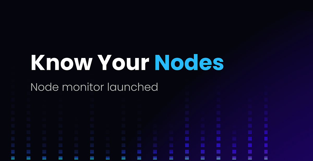 Blockchains Node-Monitor. We have introduced a monitoring system… | by BTX Research | Medium