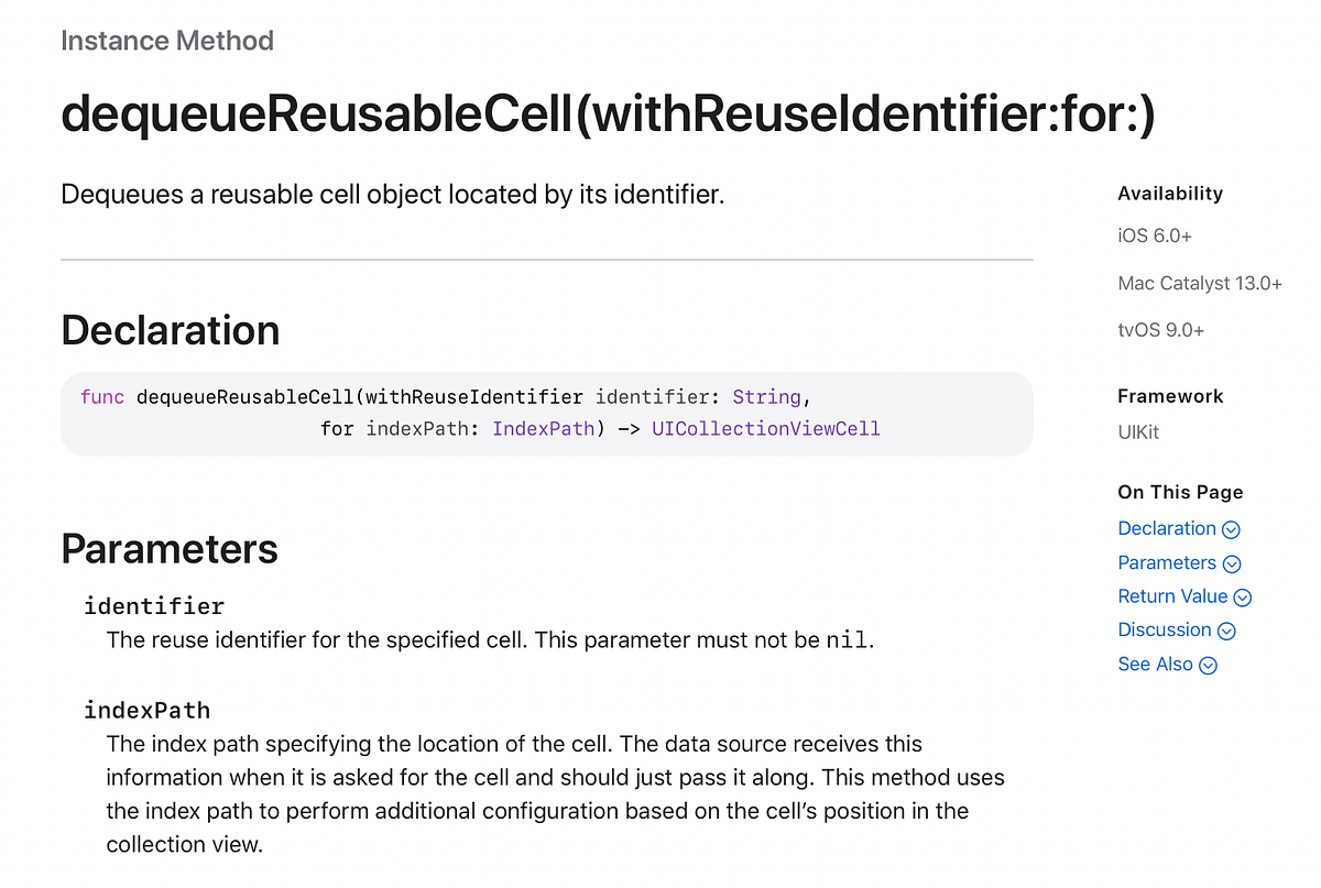 dequeueReusableCell 傳入 cell reuse id 的幾種寫法 | by 彼得潘的 iOS App Neverland | 彼得潘的 Swift iOS App 開發問題 ...