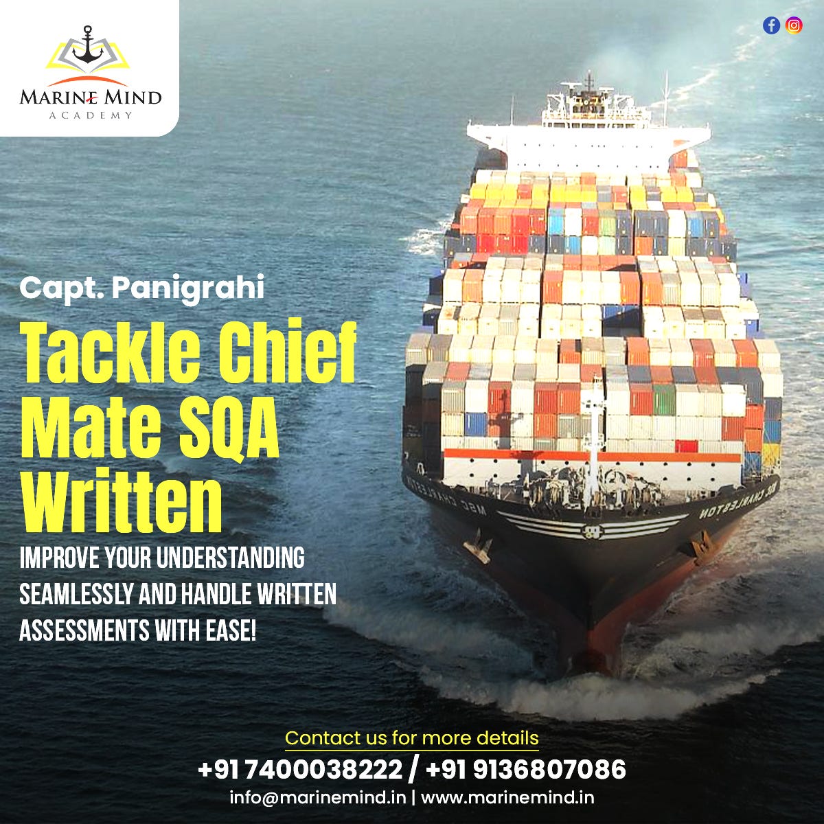 UK CHIEF MATE SQA WRITTEN IN NAVI MUMBAI | by Marine Mind Academy | Mar ...