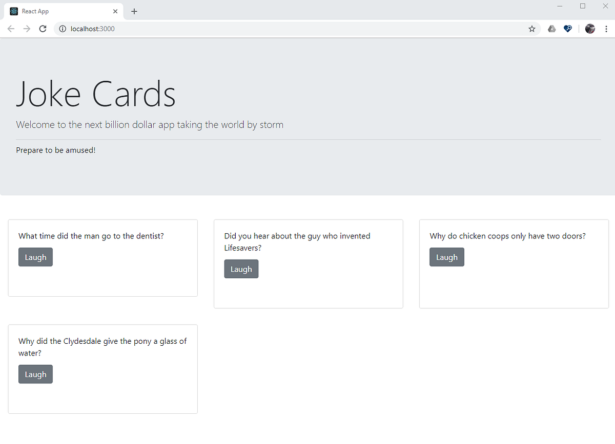 Build Your First React Single Page App | by Tom | The Startup | Medium
