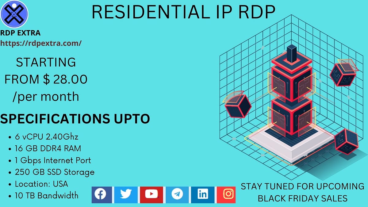 Residential IP RDP - Rdpextrastefan - Medium