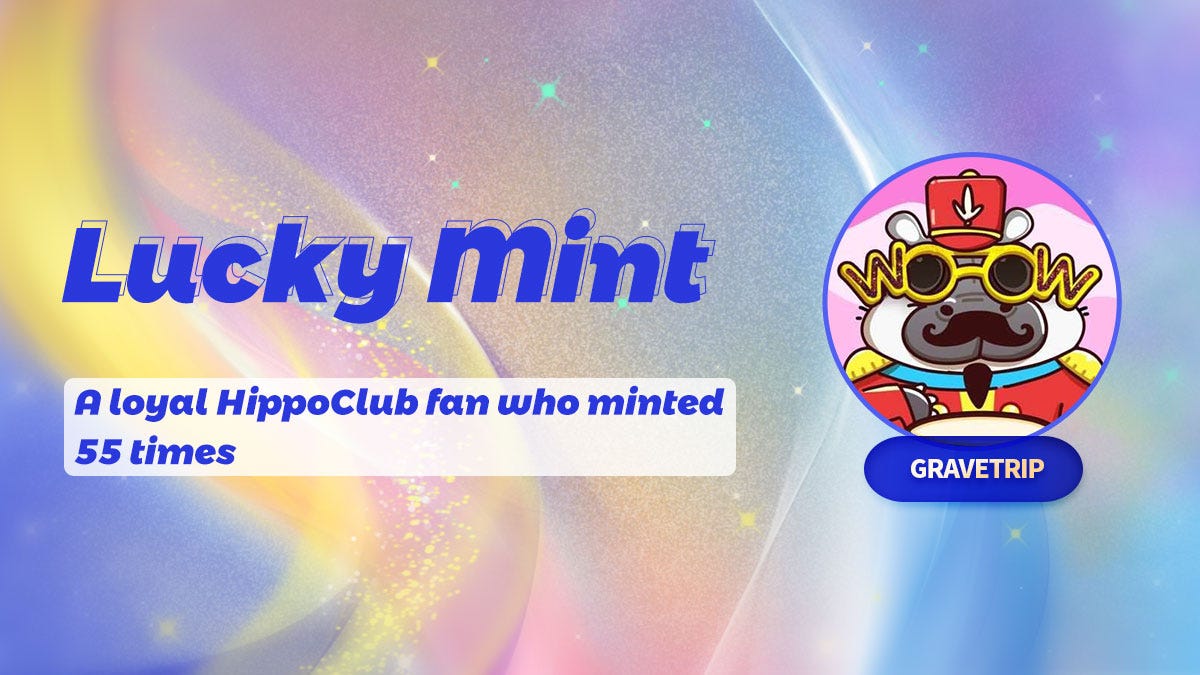 A loyal Hippo Club fan who minted 55 times！ | by HippoClub | Medium