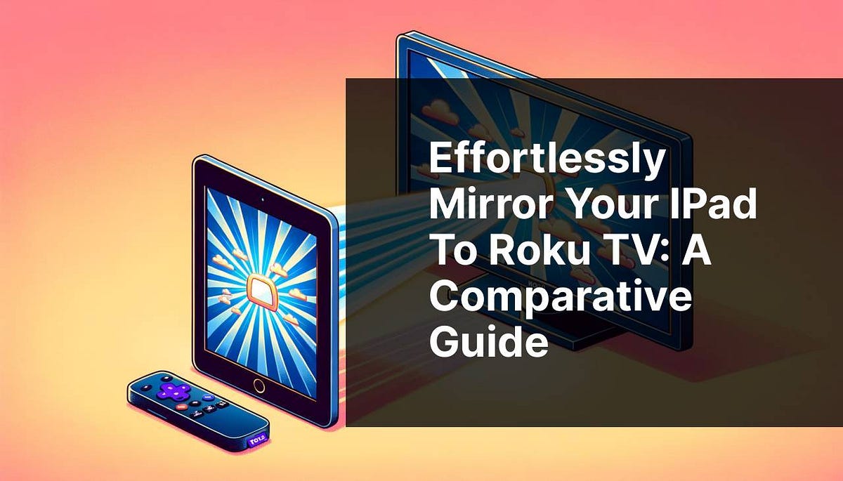 Effortlessly Mirror Your iPad to Roku TV: A Comparative Guide | by BrainstormTech | Medium