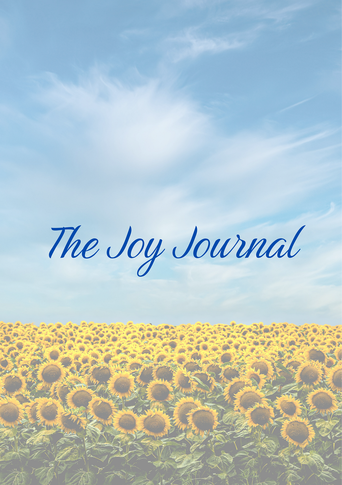 The Joy Journal: Part 1. The beginning of a weekly series | by ...