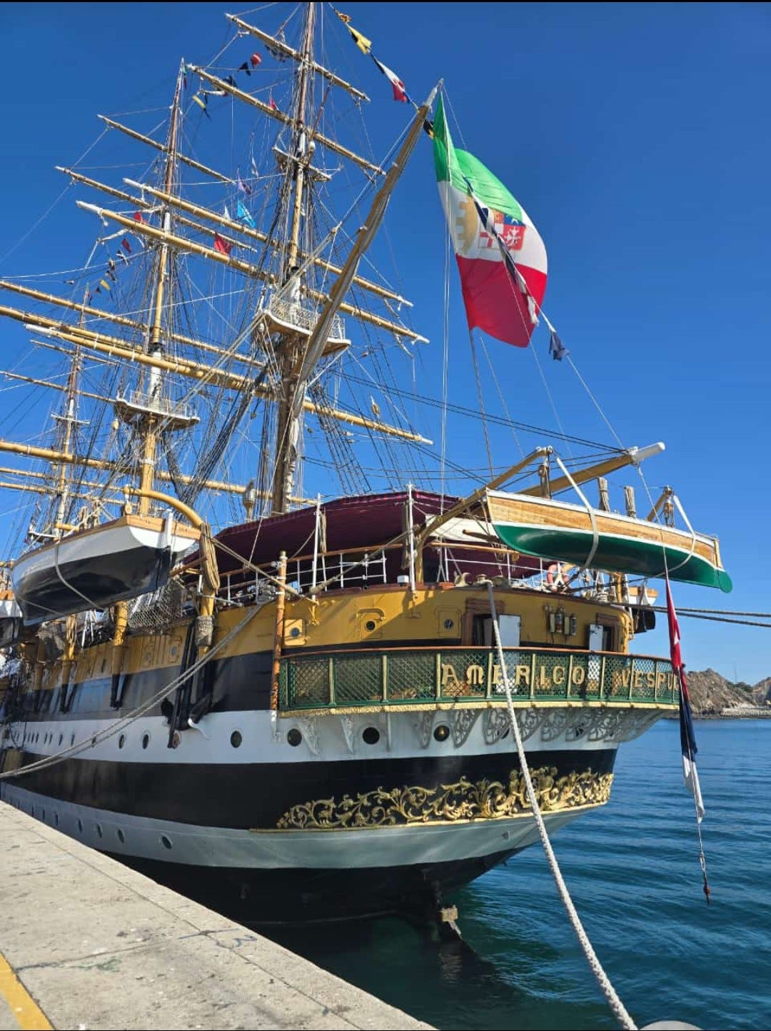 Amerigo Vespucci: The World’s Most Beautiful Ship | by Prajakta | The ...