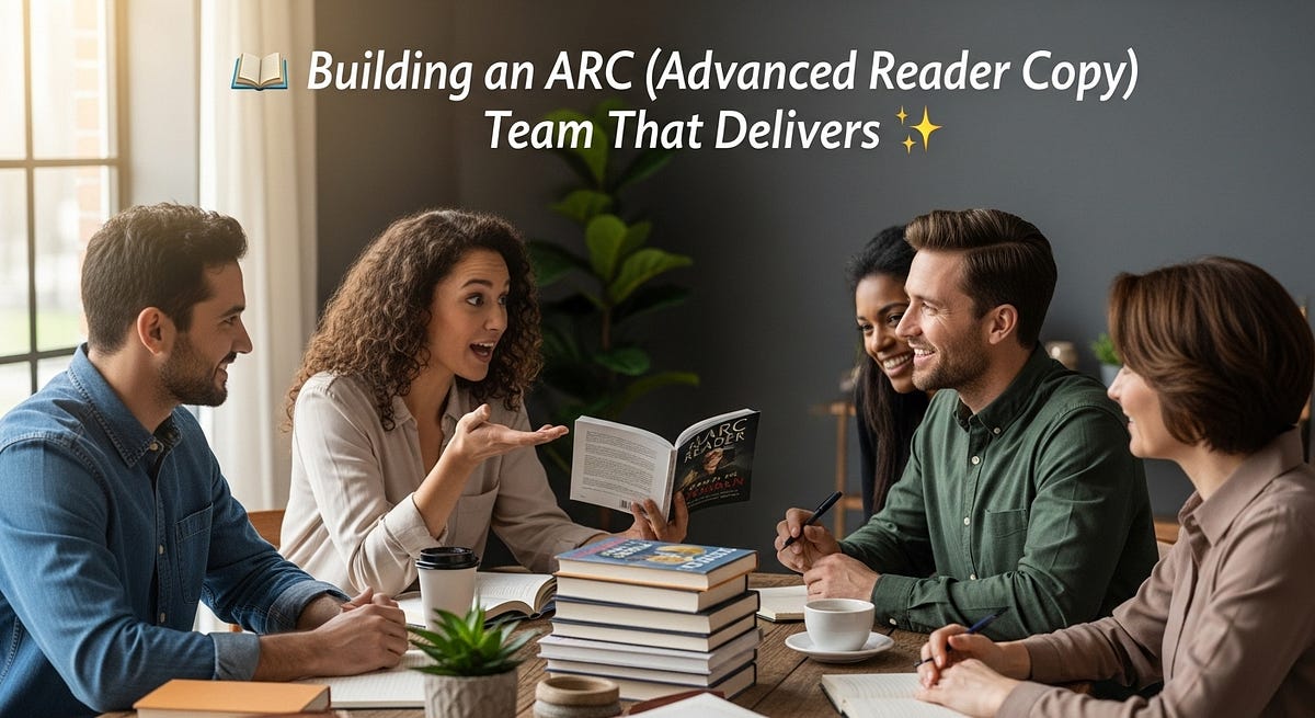Building an ARC (Advanced Reader Copy) Team That Delivers 📚 | by The ...