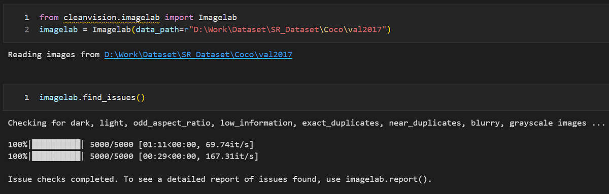 Computer Vision Data Sanity Check using CleanVision — 2 | by Girin | Medium