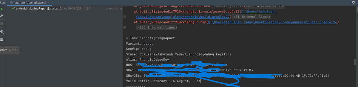 SHA keys in Android Studio - Quick Guide | Medium