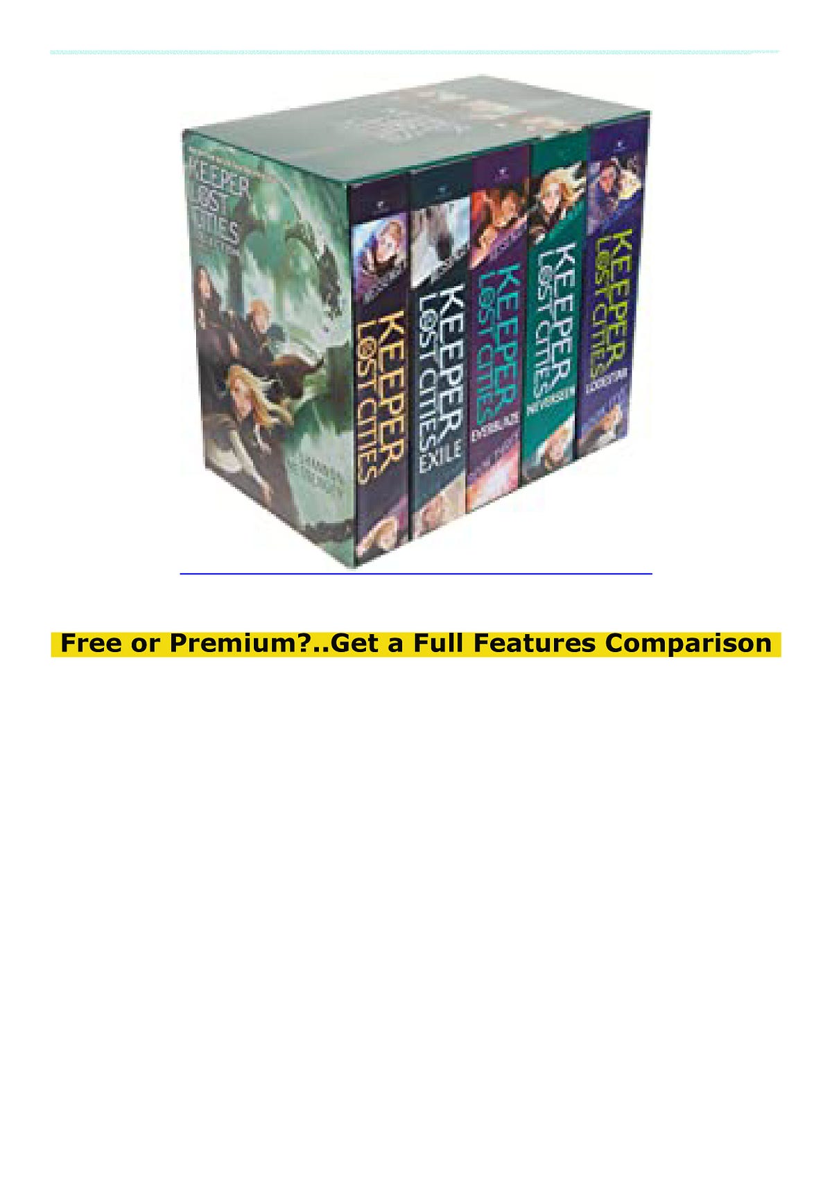 Read [PDF] Keeper of the Lost Cities Collection Books 1–5: Keeper of ...