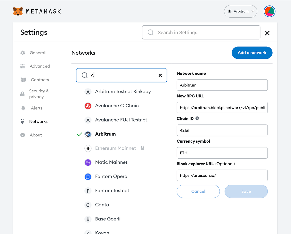 How to change RPC on Metamask | Medium
