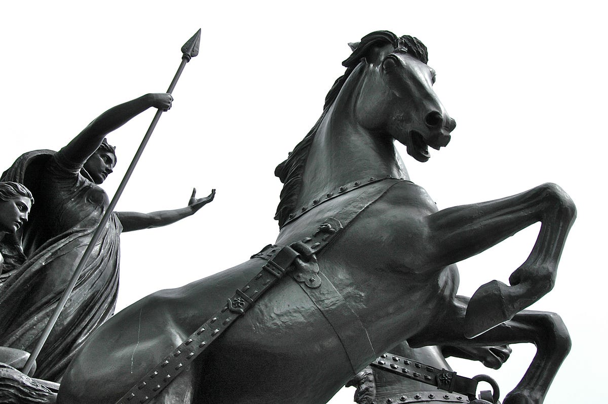 Boudica — Britannia’s rugged rose; Rome’s thorn | by GK Kingsley ...