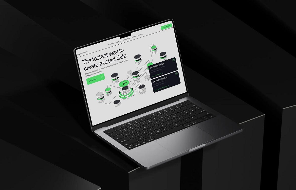 Case Study: Synthesized 2.0. Website Design for High-Quality Synthetic Data Platform | by tubik ...
