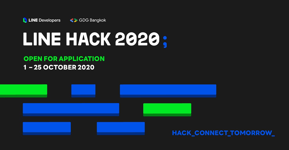 LINE HACK 2020; งาน Hackathon เฟ้นหานักพัฒนาทั้งประเภทบุคคลทั่วไปและ ...