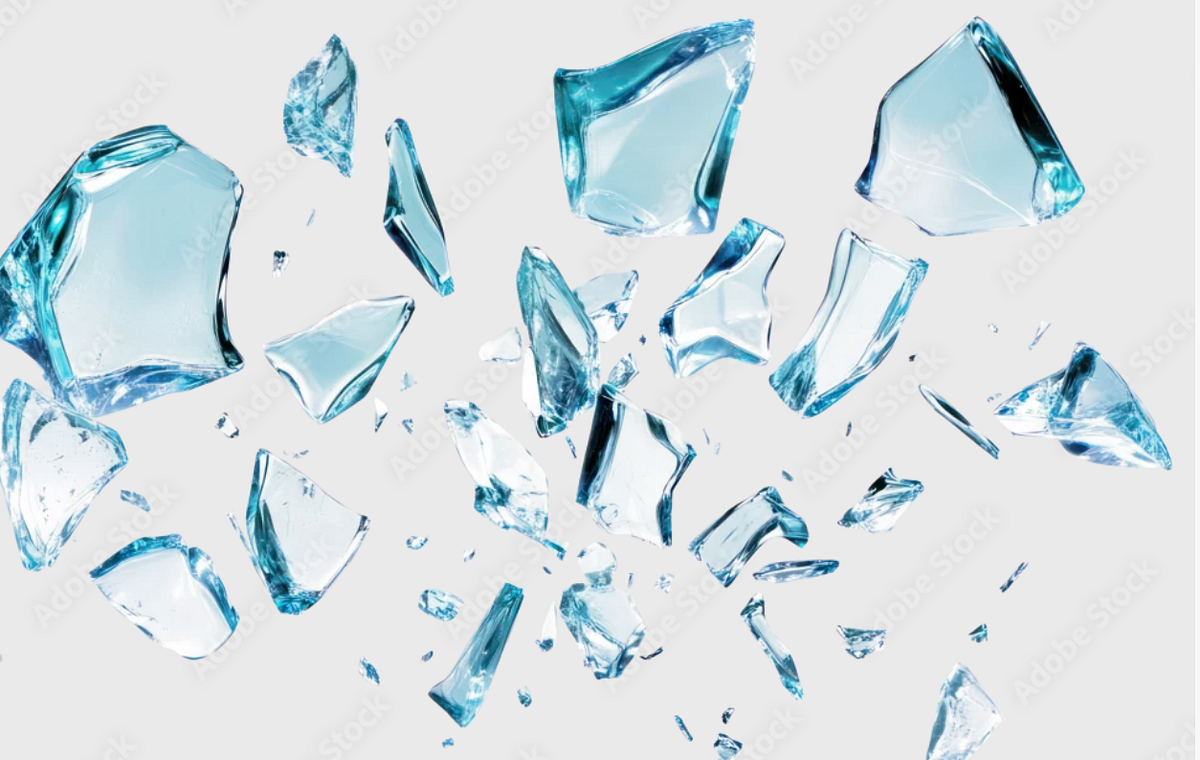 Rivers of Glass. Looking in the mirror I wonder how do I… | by Jytte ...