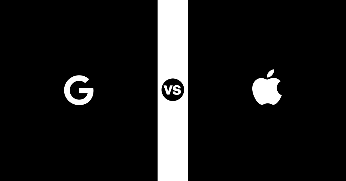 Apple vs Google in 10 honest graphics | by Odvdx | Medium