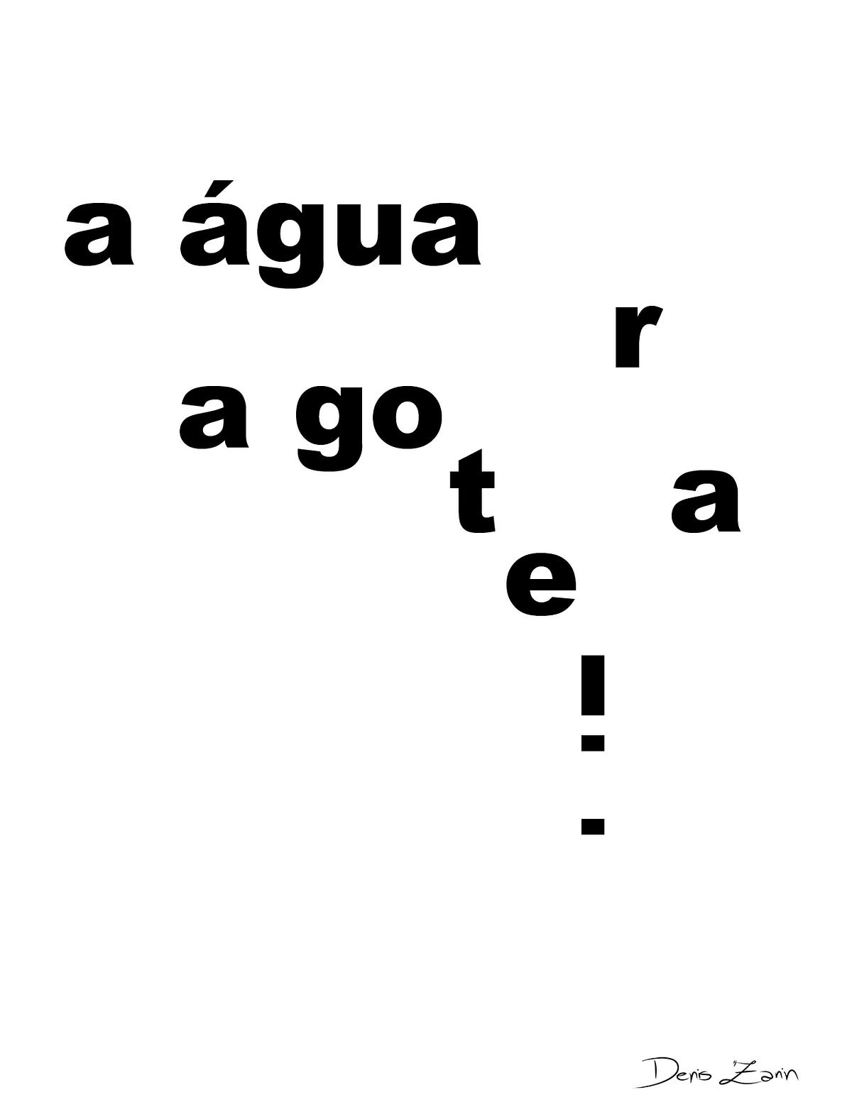 Exemplos De Poema Concreto - BINKEDU