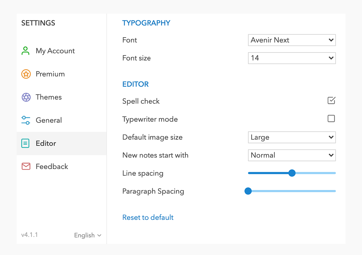 Editor Typography in UpNote. You can customize a variety of… | by ...