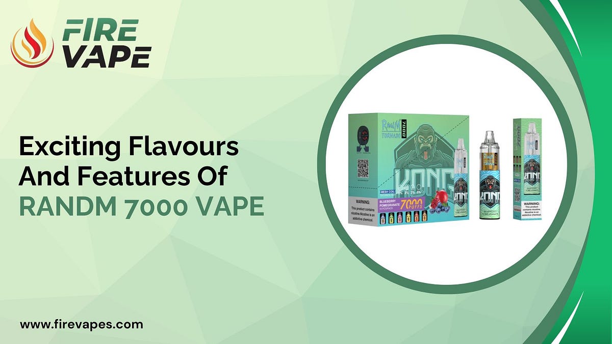 Exciting Flavours and Features of RandM 7000 Vape | by Kpieterson | Medium