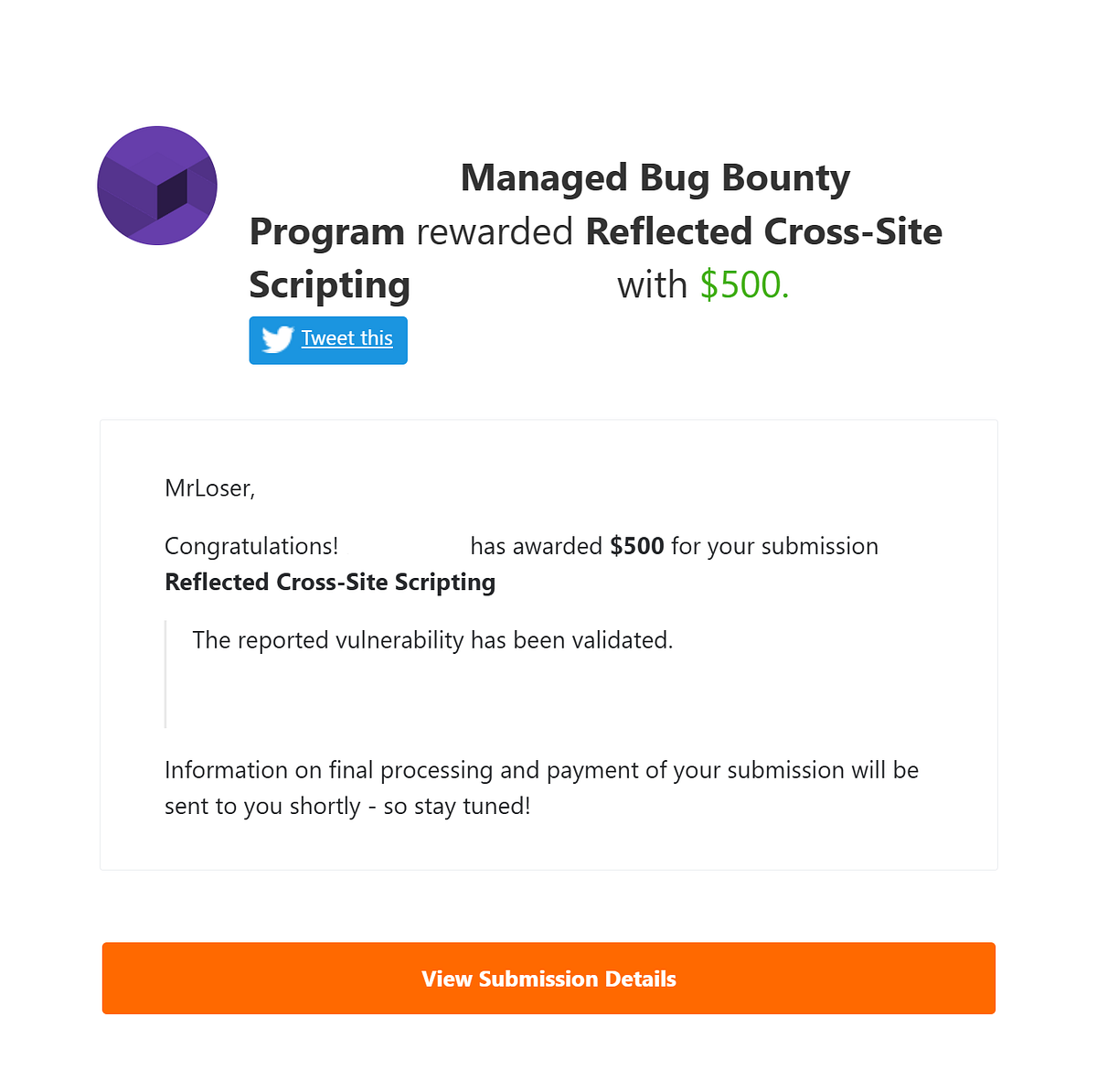 💰 Earned My First 3-Digit Bounty with a Reflected XSS: Here’s How I Did It | by MrLoser | Jun ...