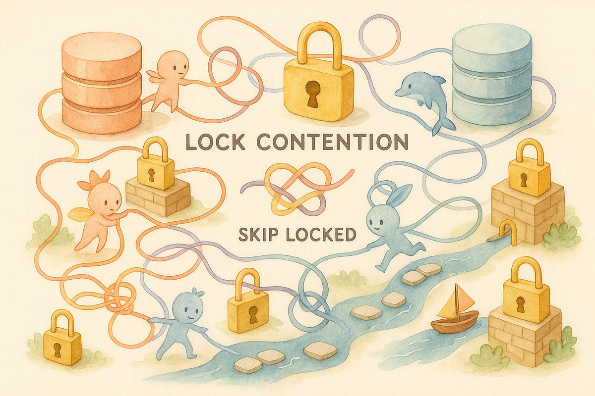 Taming Lock Contention & Deadlocks 🧵⚙️ | by mohamad shahkhajeh | Nov ...