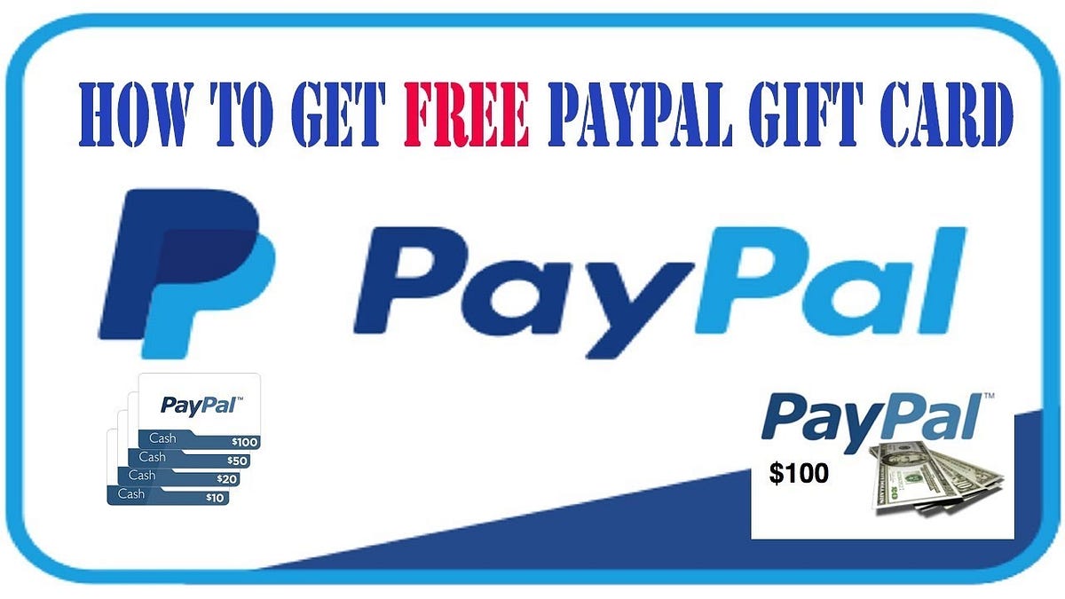 Get a $100 Paypal Gift Online.. Welcome to Paypal gift card | by Oreva ...