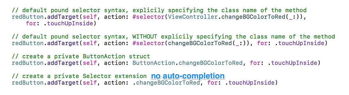 Swift Patterns & Currying & Selector 学习笔记 | by Jeonkwan | Medium