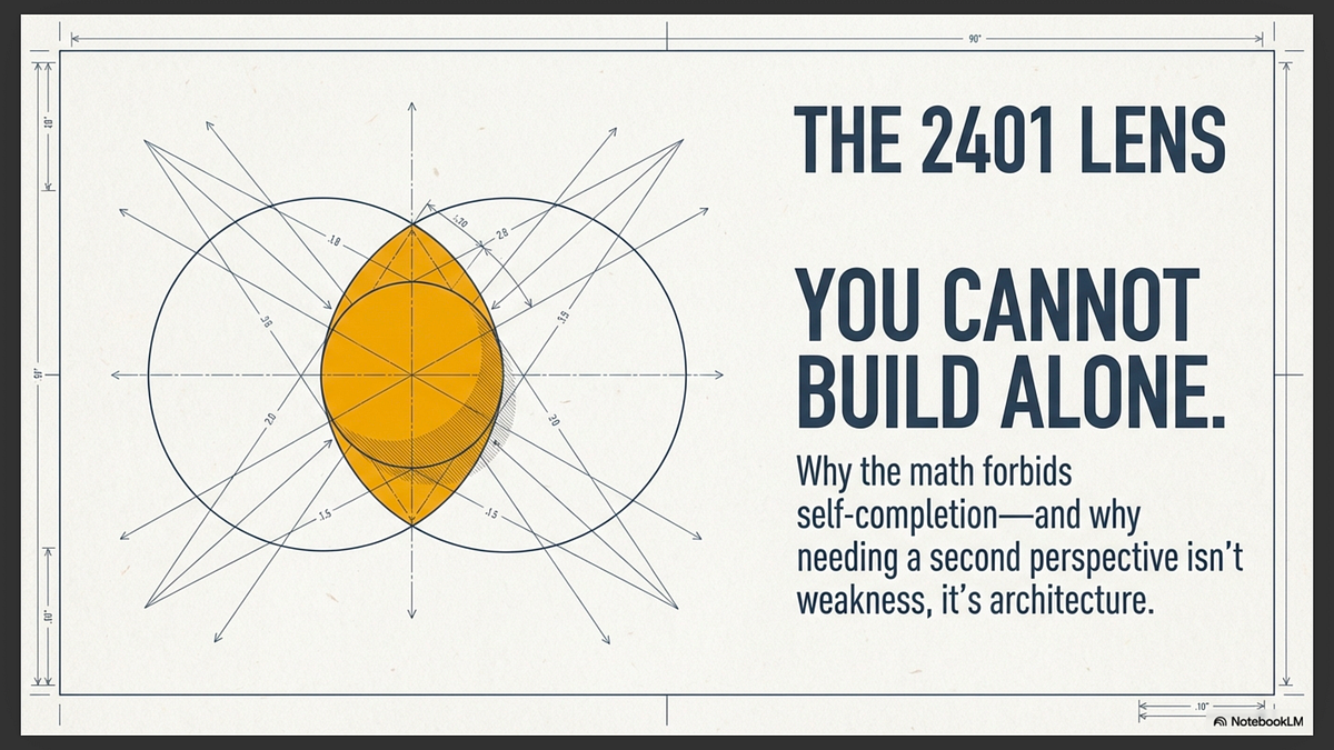 You Cannot Build Alone — and That’s Not Weakness, It’s Architecture ...