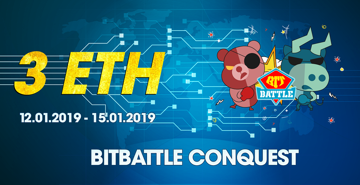 Conquest BitBattle to win upto 3 ETH | by Ban Mai | nami.io | Medium