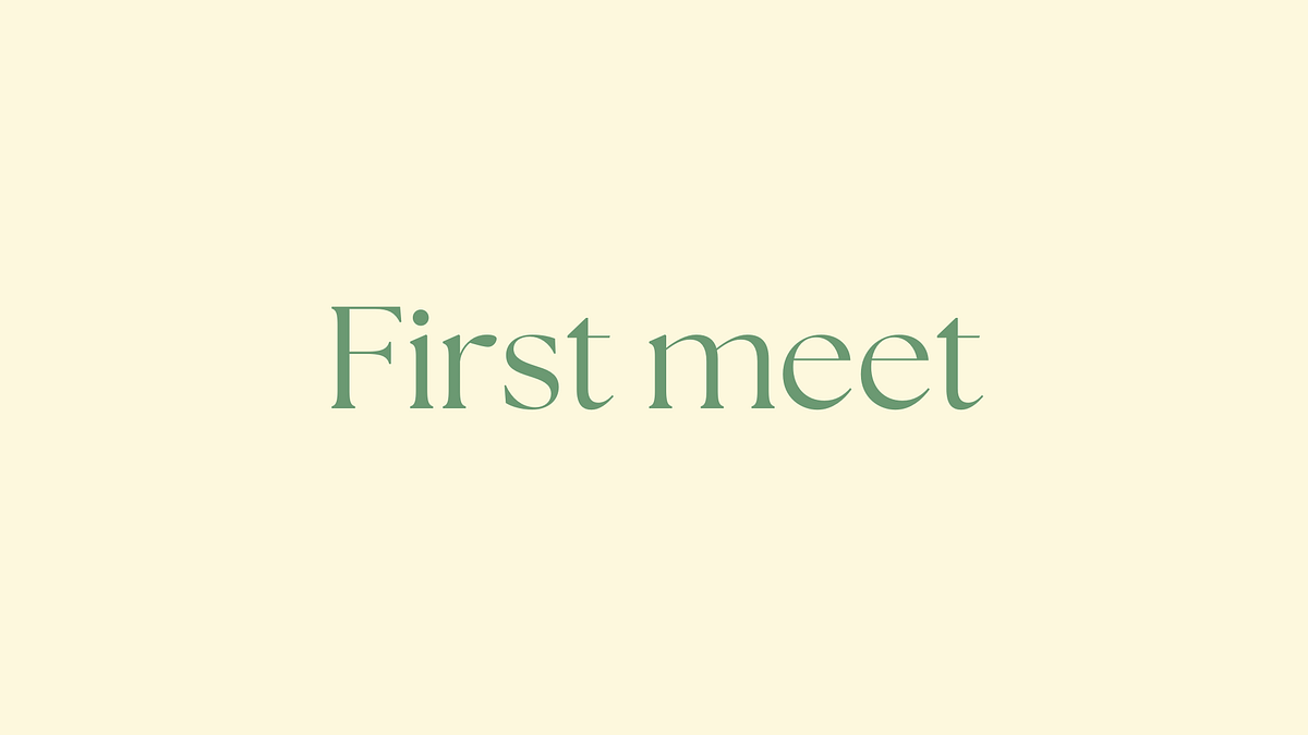 First Meet. Vivianne Pramadita, biasa orang-orang… | by Nadine. | Medium