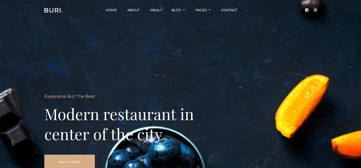 Customizable Restaurant Website Templates | Download Now ...