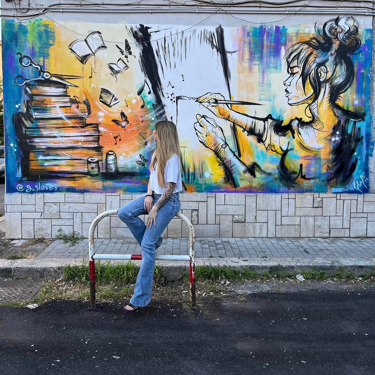 A Burst Of Creativity And Dynamism With Gloria Slaves At La Via Dell’Arte — Colleferro | by ...