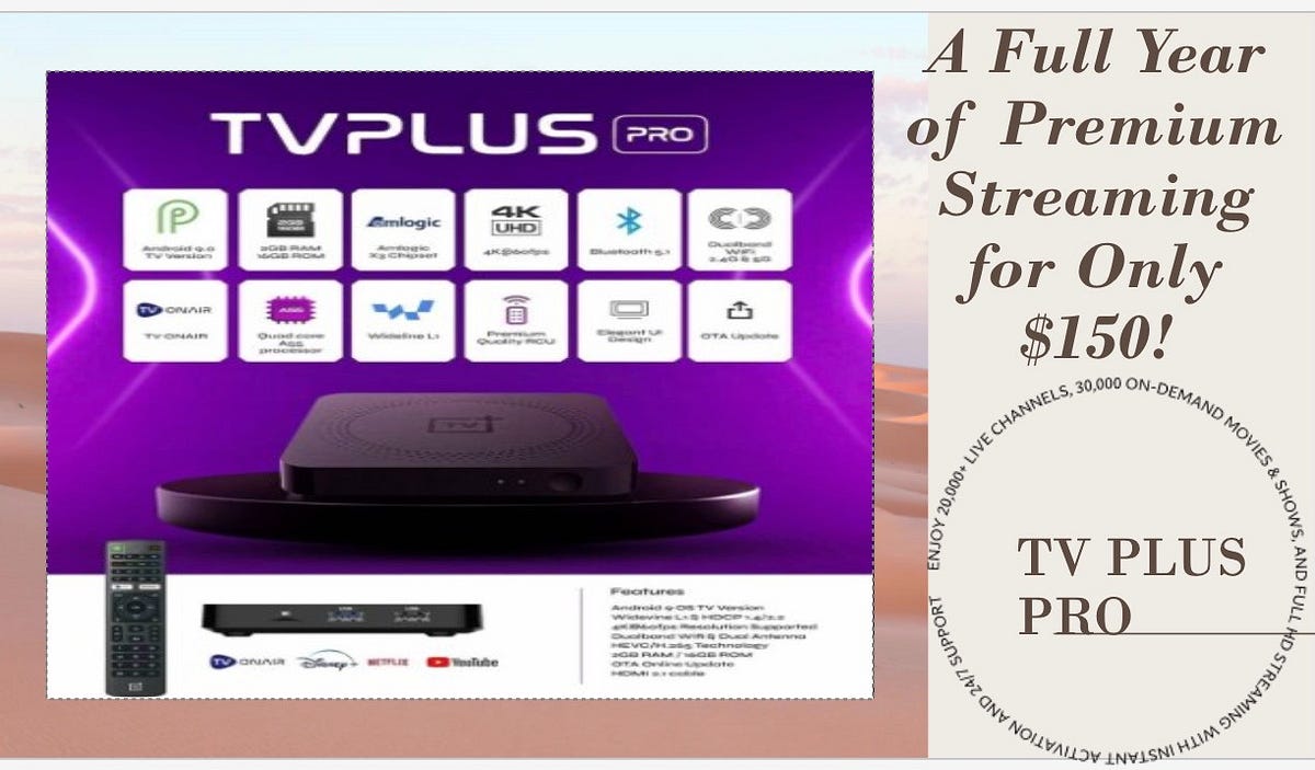 Exclusive deal on IPTV yearly subscription for $150 | by Advik | Jun ...