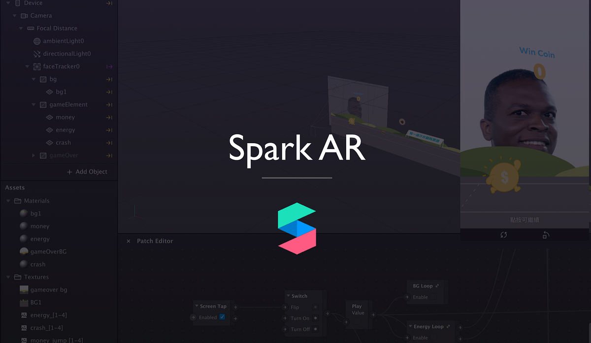 IG 濾鏡不求人，用 Spark AR 做自己的遊戲. 由 Facebook 推出的 AR 設計軟體，各式濾鏡玩出新高點 | by Jojo ...
