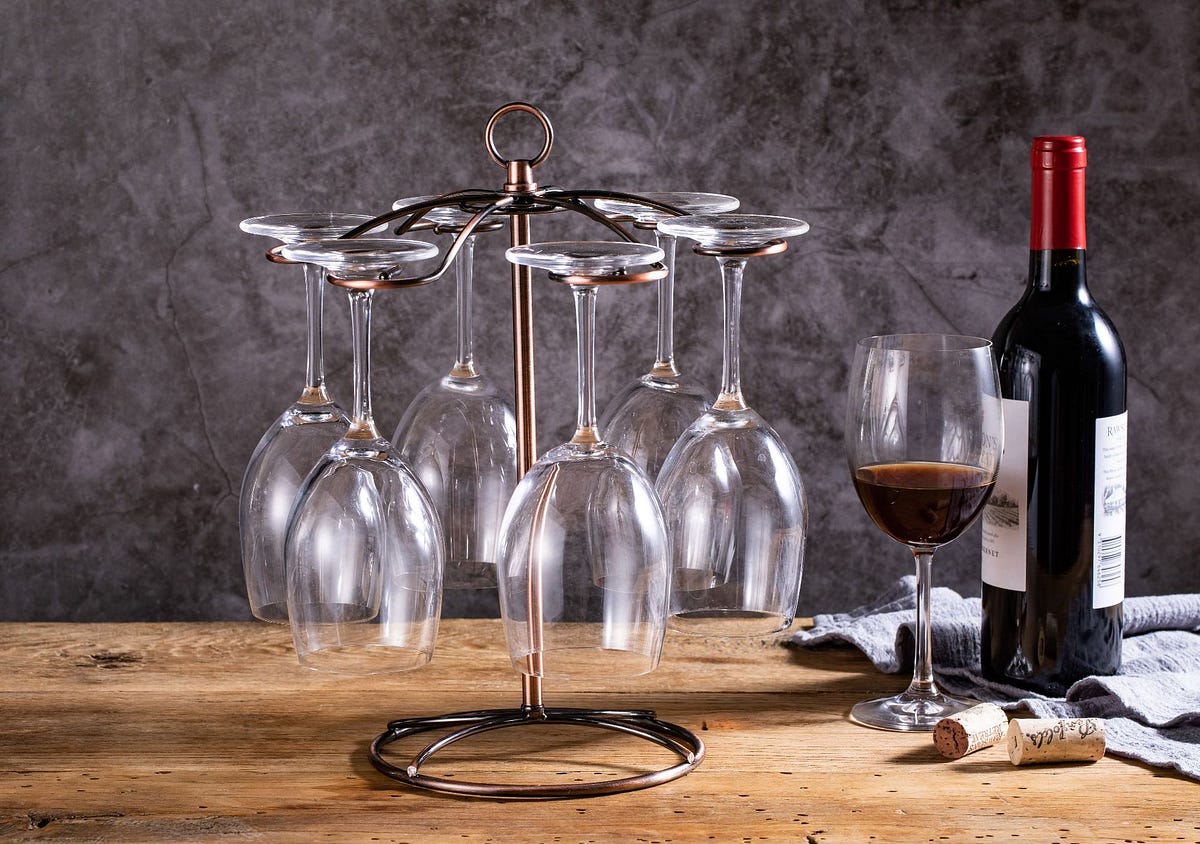 What is a wine hanging glass. Gently shake the glass, wait for the ...