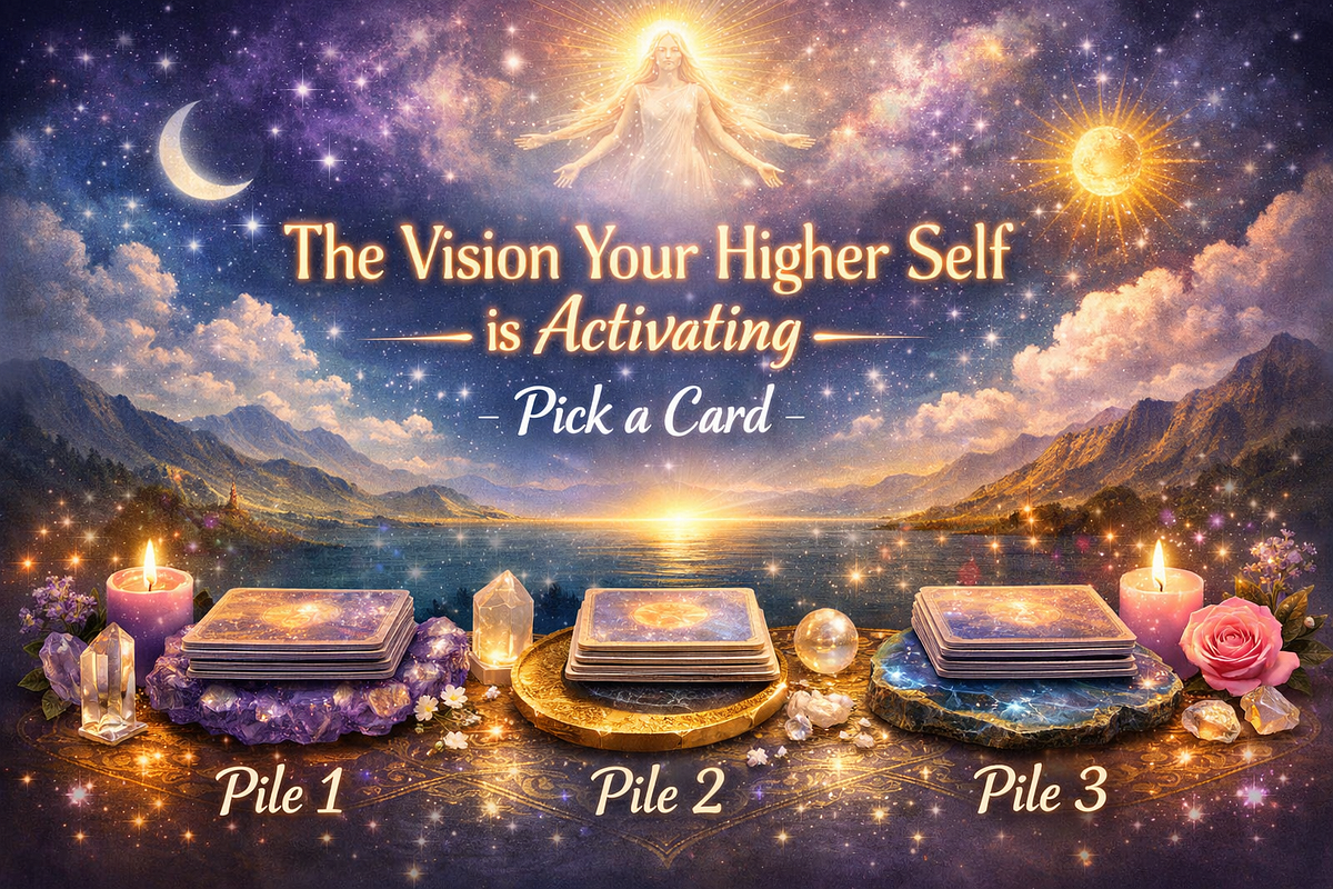 The vision your higher self is activating- Pick a Card. | by Karuna ...