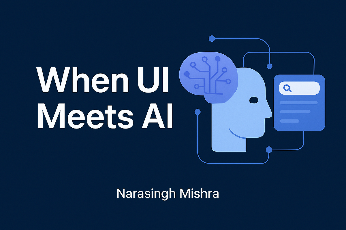 When UI Meets AI: The Next Shift in Architecture | by Narasingh Mishra ...