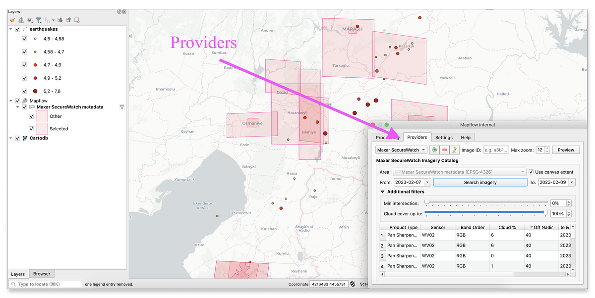 How you can use Mapflow-QGIS to leverage the search for the open data ...