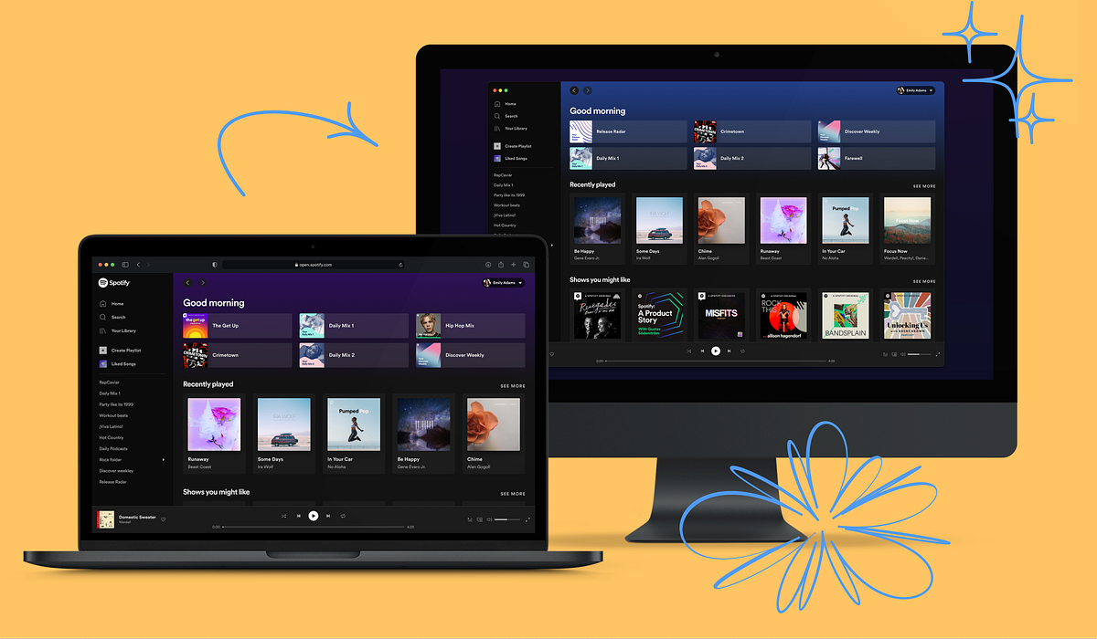 Designing a New Foundation: Spotify for Desktop | by Spotify Design ...