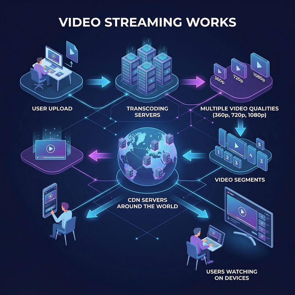 How Video Streaming Works: The System Design Behind Modern Streaming ...