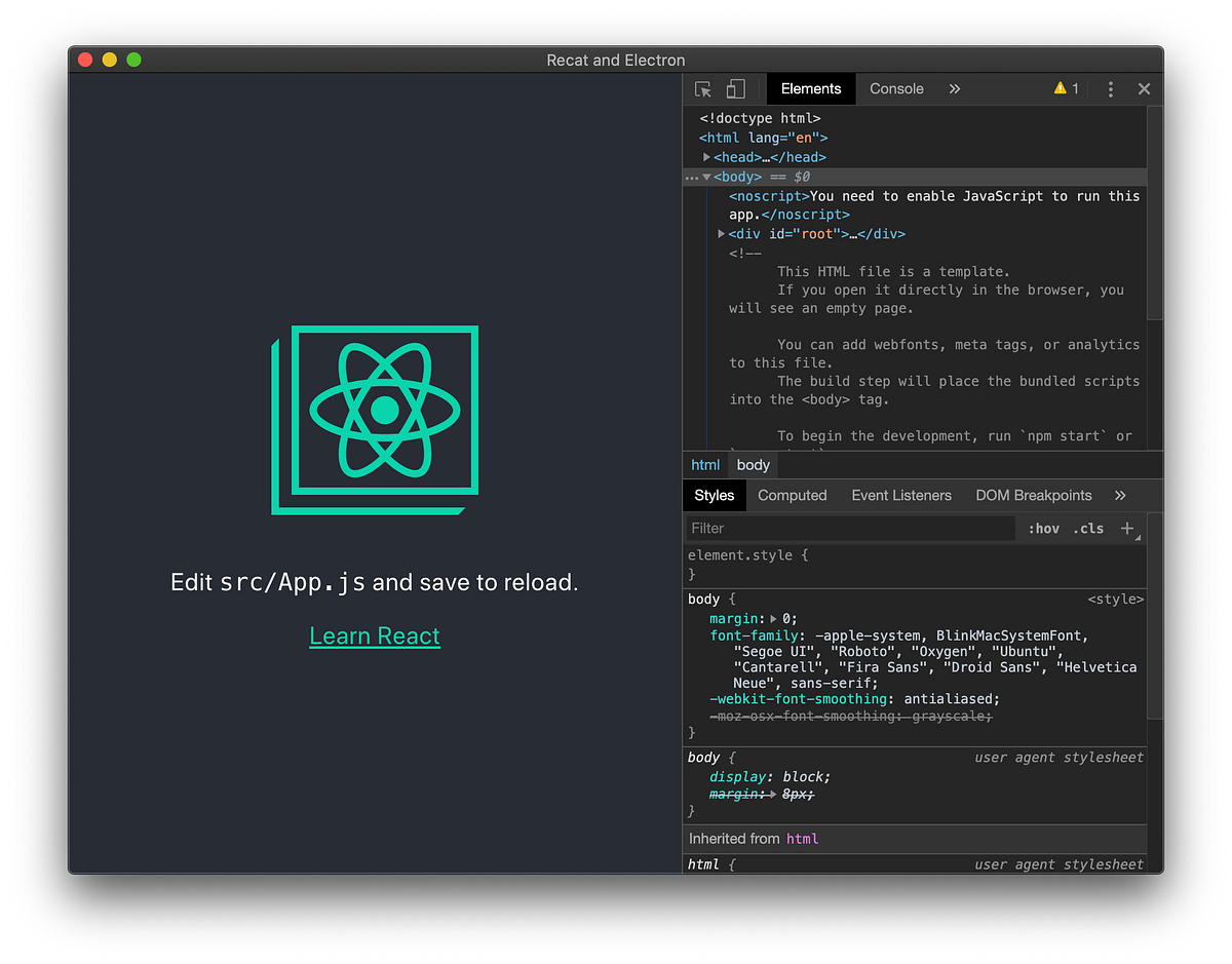 Añadiendo React A Una Aplicación De Electron | by Agustín Navarro ...
