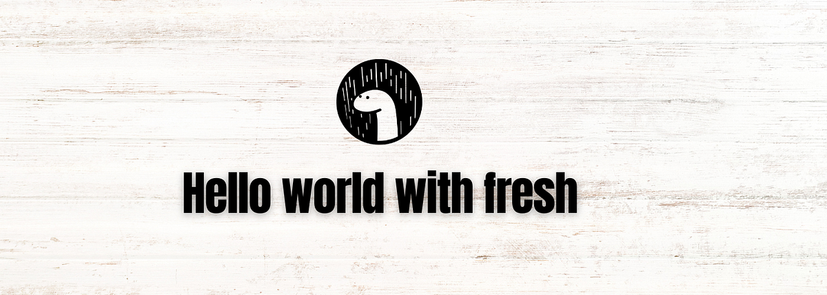 Hello world with Deno Fresh framework | Tech Tonic