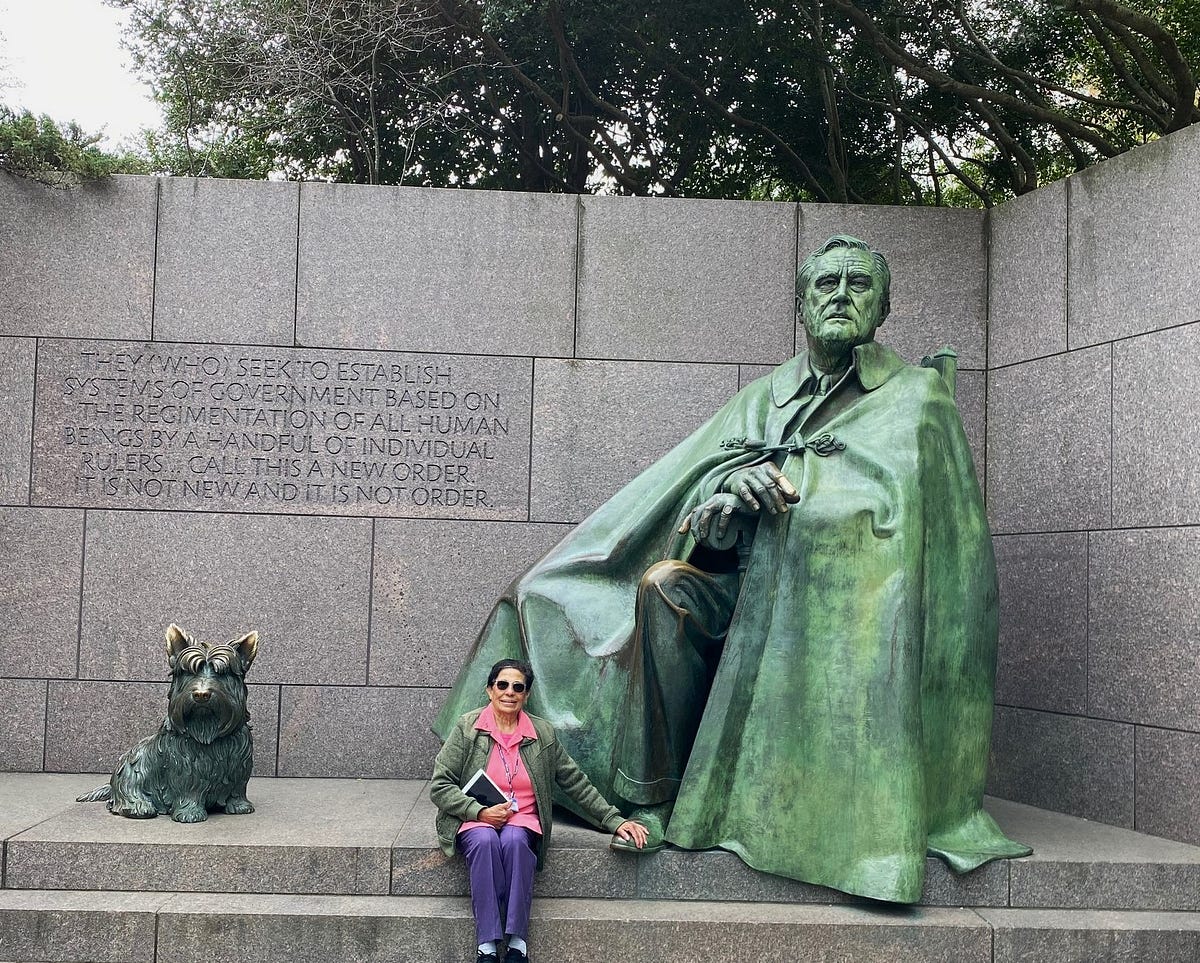 What I learned during my Franklin Delano & Eleanor Roosevelt Memorial visit. | by Freda Savahl ...
