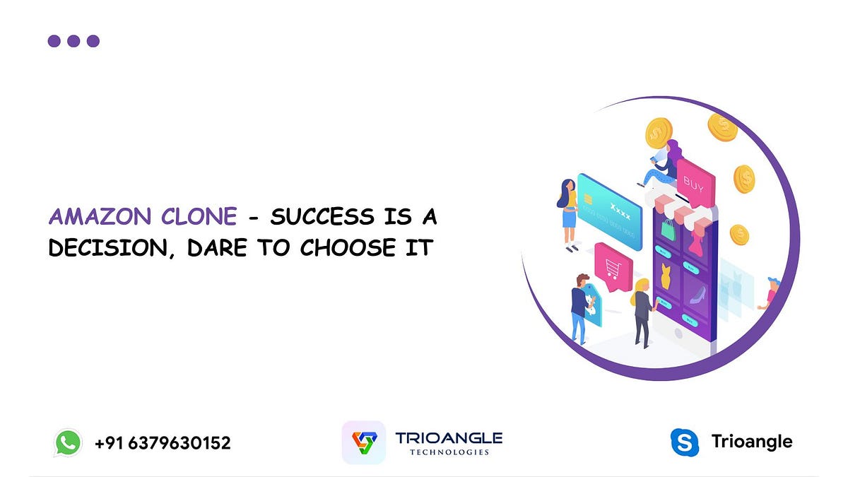 Amazon Clone — Success is a decision, Dare to choose it - parker ...