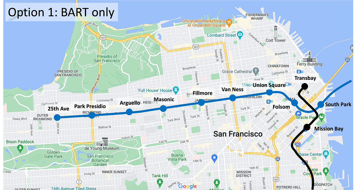 Planning for a Second Transbay Rail Crossing | by Joanna Bate | Medium