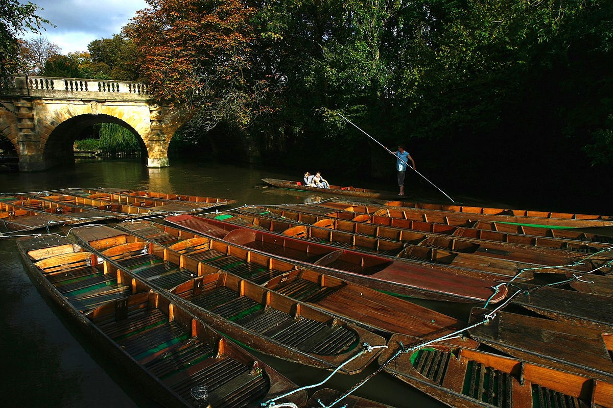 Sporty recreations in Oxford. Punts were once for tough boaties to ...